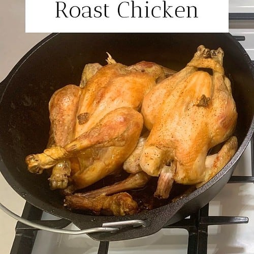 Roast Chicken with the Neck and Feet - Rivers Family Farm