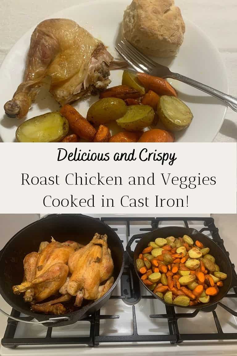 Roast Chicken with the Neck and Feet - Rivers Family Farm