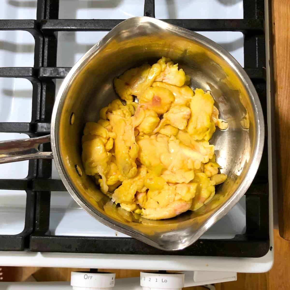 How to Make and Store Rendered Chicken Fat (Schmaltz) - Rivers Family Farm