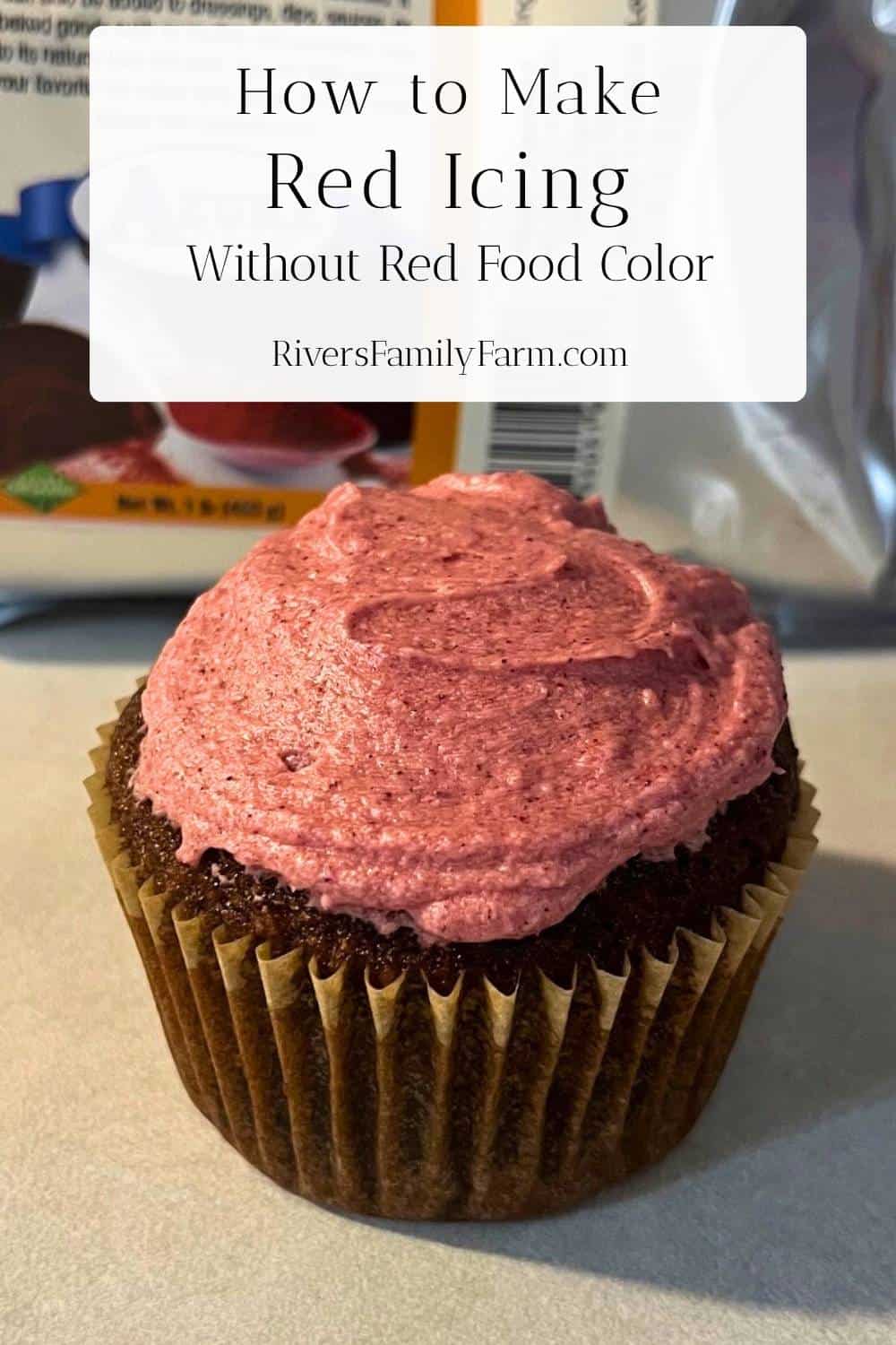 How to Make Red Icing Without Red Food Coloring - Rivers Family Farm